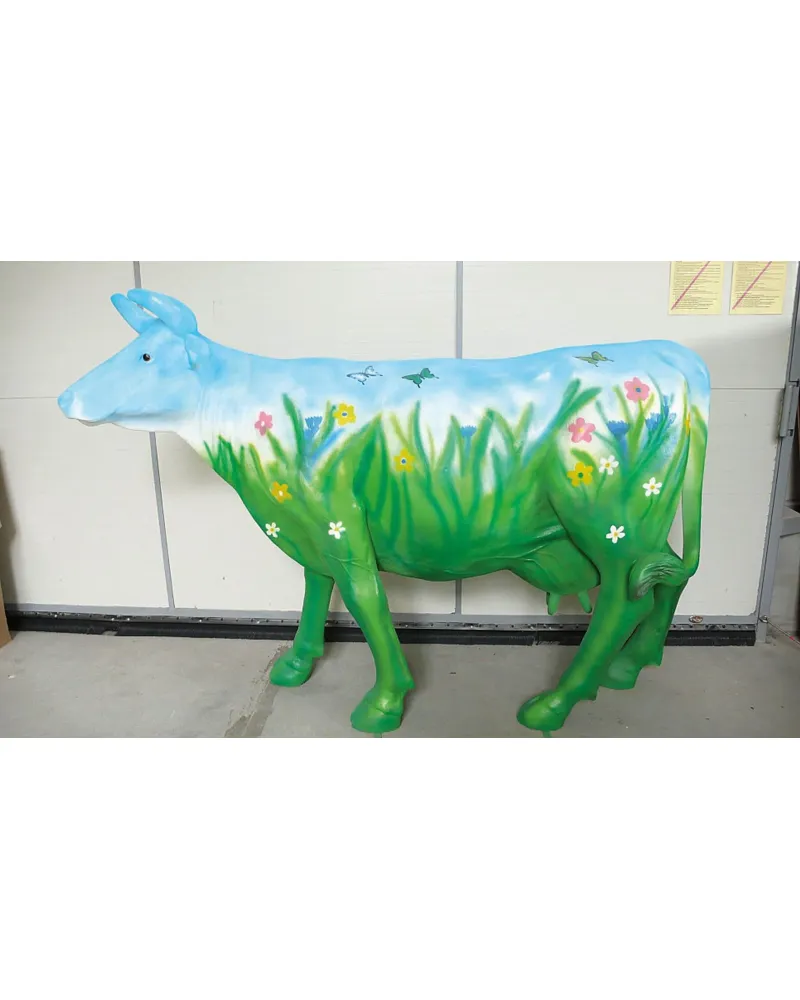 Animals | Resin SPACE cow for your outdoor decoration
