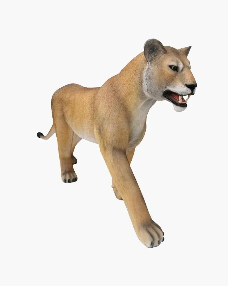 Lioness - Realistic Resin Animals - Déco et Artisanat