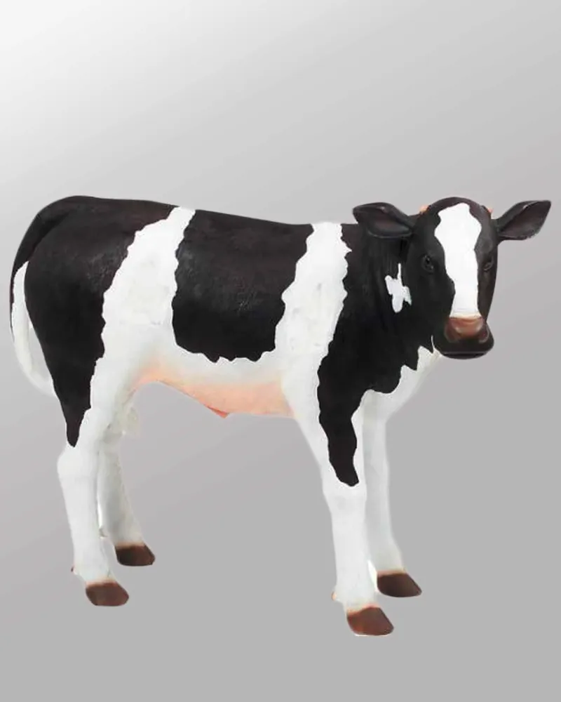 Ternero realista - animales de resina - Déco et Artisanat