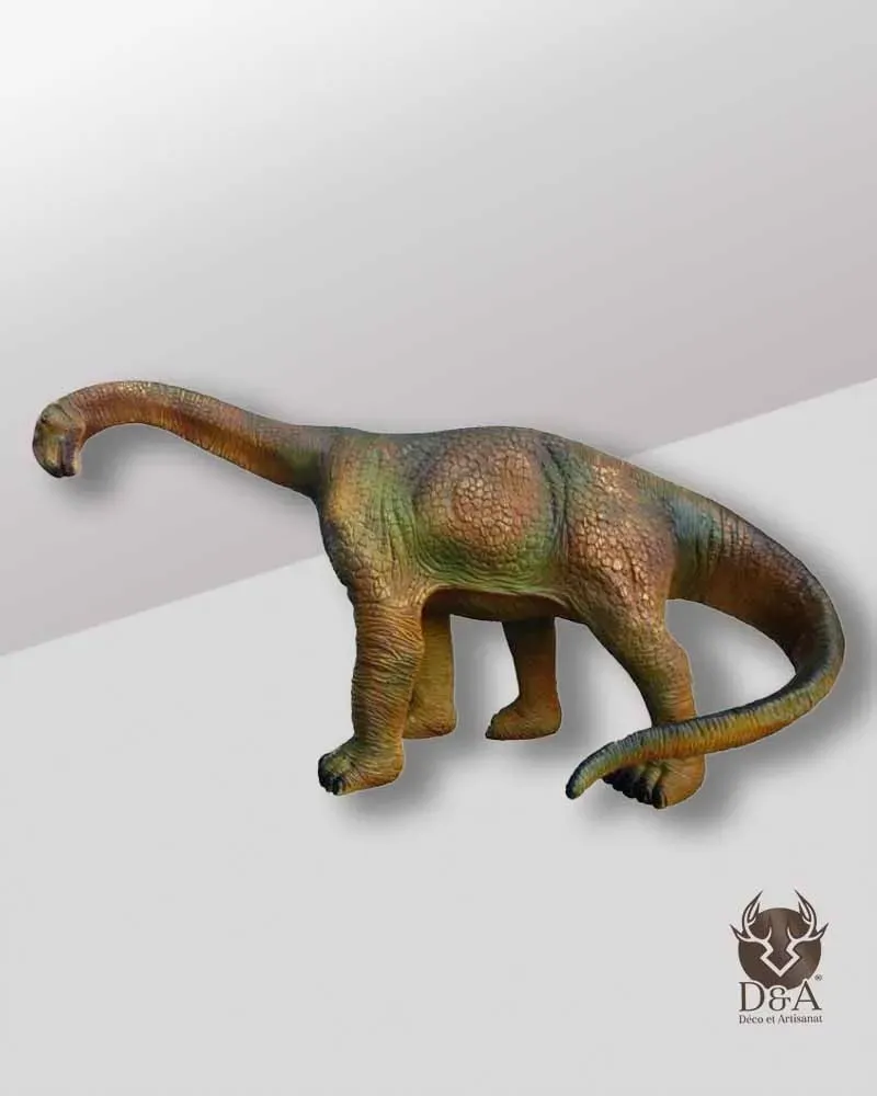Statue et sculpture en résine d'un Brontosaurus - Déco et Artisanat
