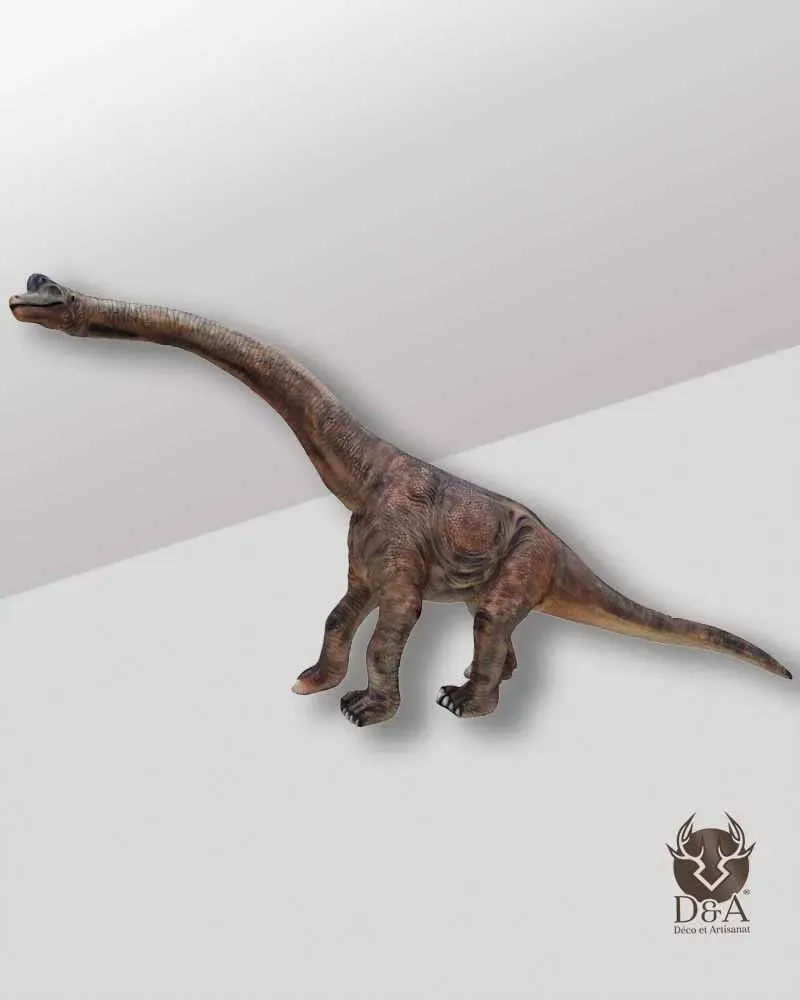 Statue et sculpture en résine d'un Brachiosaure - Déco et Artisanat